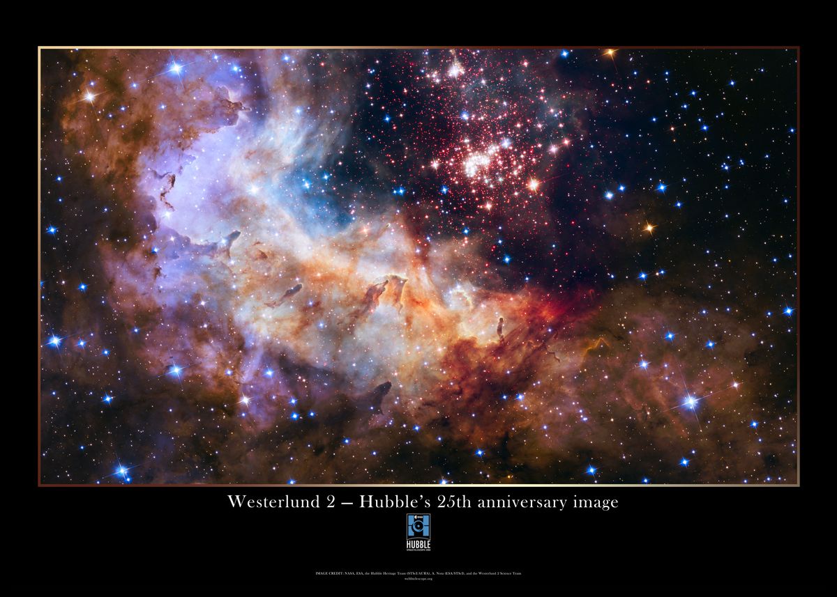 'Westerlund 2' Poster, picture, metal print, paint by NTx Photography ...
