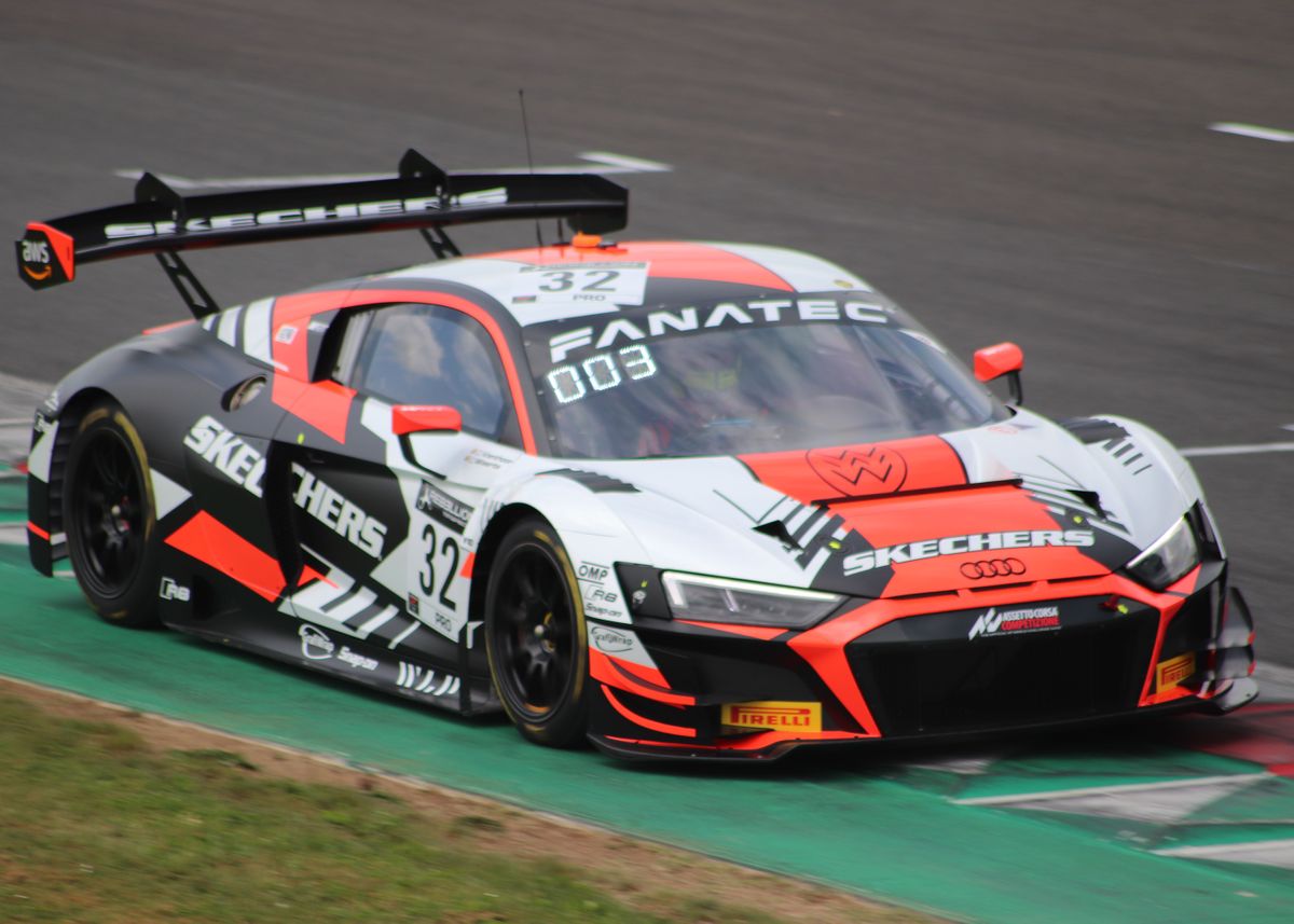 'Audi WRT 32 GTWC 2022' Poster, picture, metal print, paint by Ronan ...