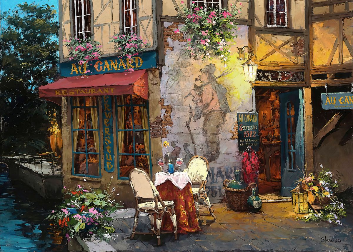 'Viktor Shvaiko Art Italy' Poster, picture, metal print, paint by REAL ...