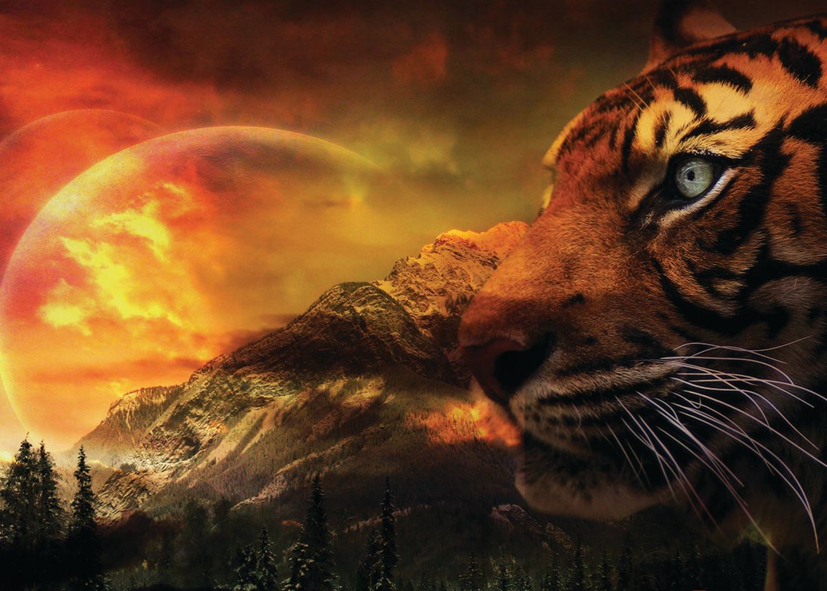 'Tiger King' Poster by George | Displate