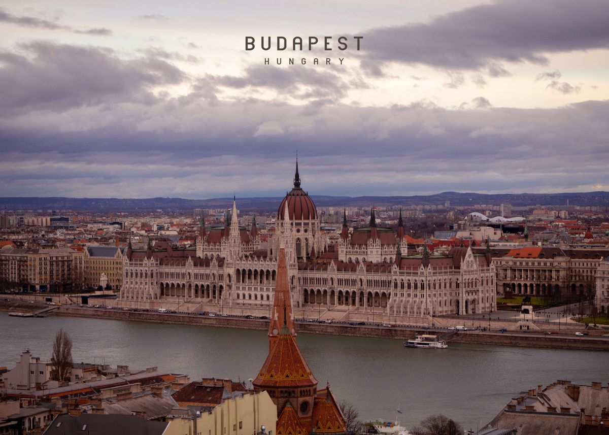 'Budapest ' Poster by Travel Addict | Displate