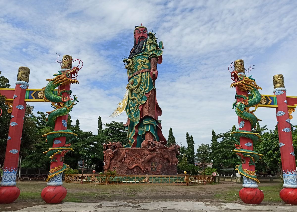 'statue of god of war ' Poster by willy 46 | Displate