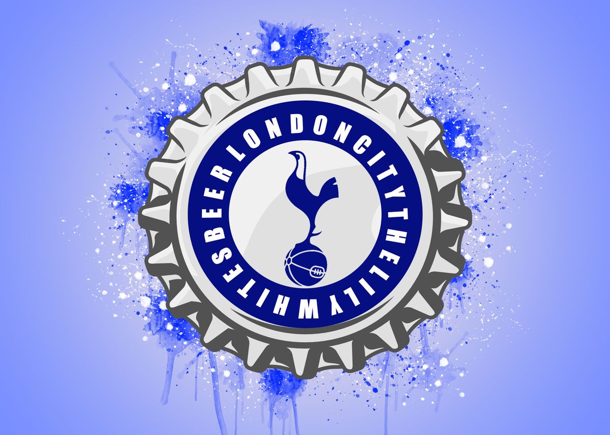 'Spurs beer' Poster, picture, metal print, paint by Katty | Displate