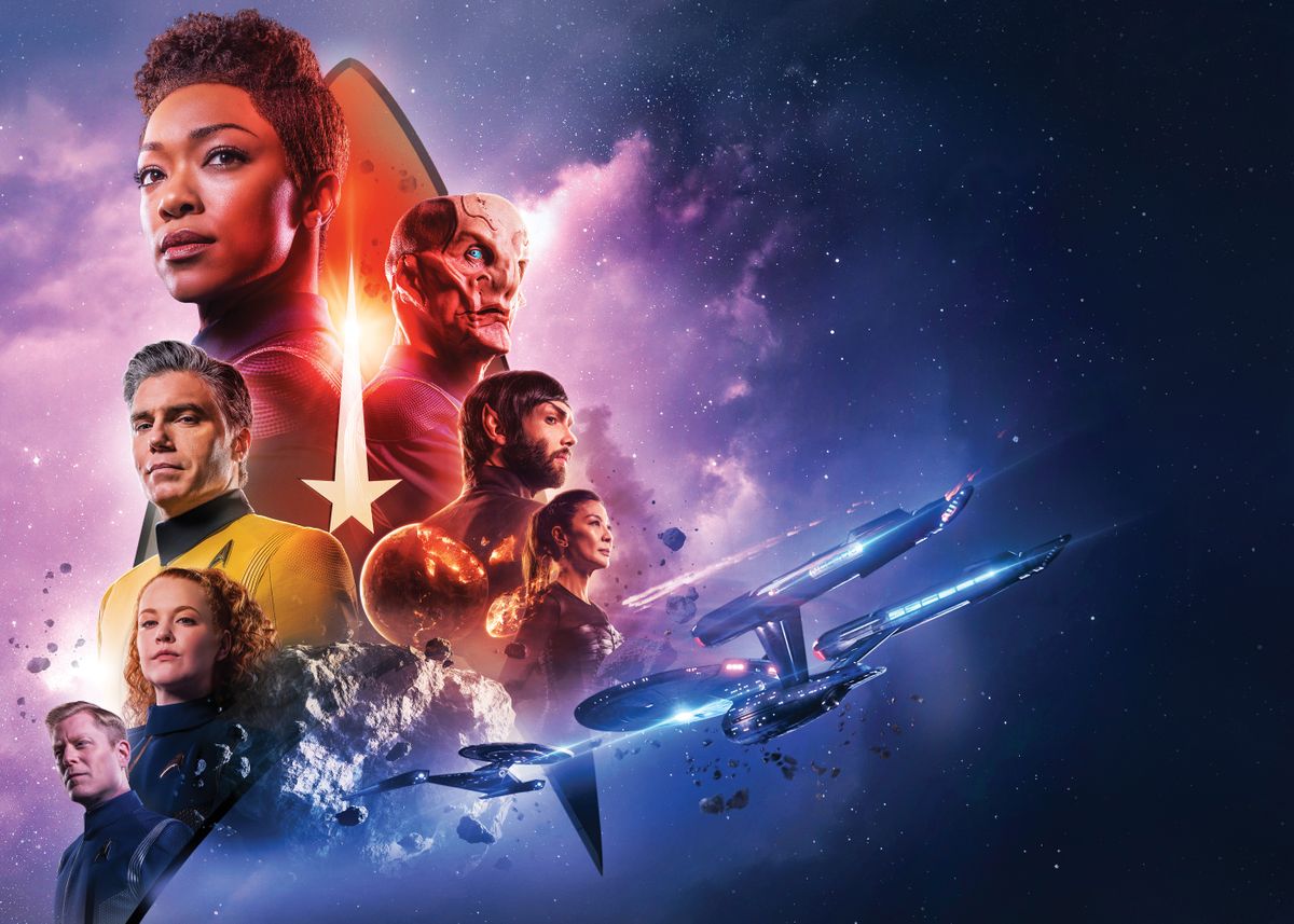 'Star Trek Discovery 23' Poster, picture, metal print, paint by Star ...