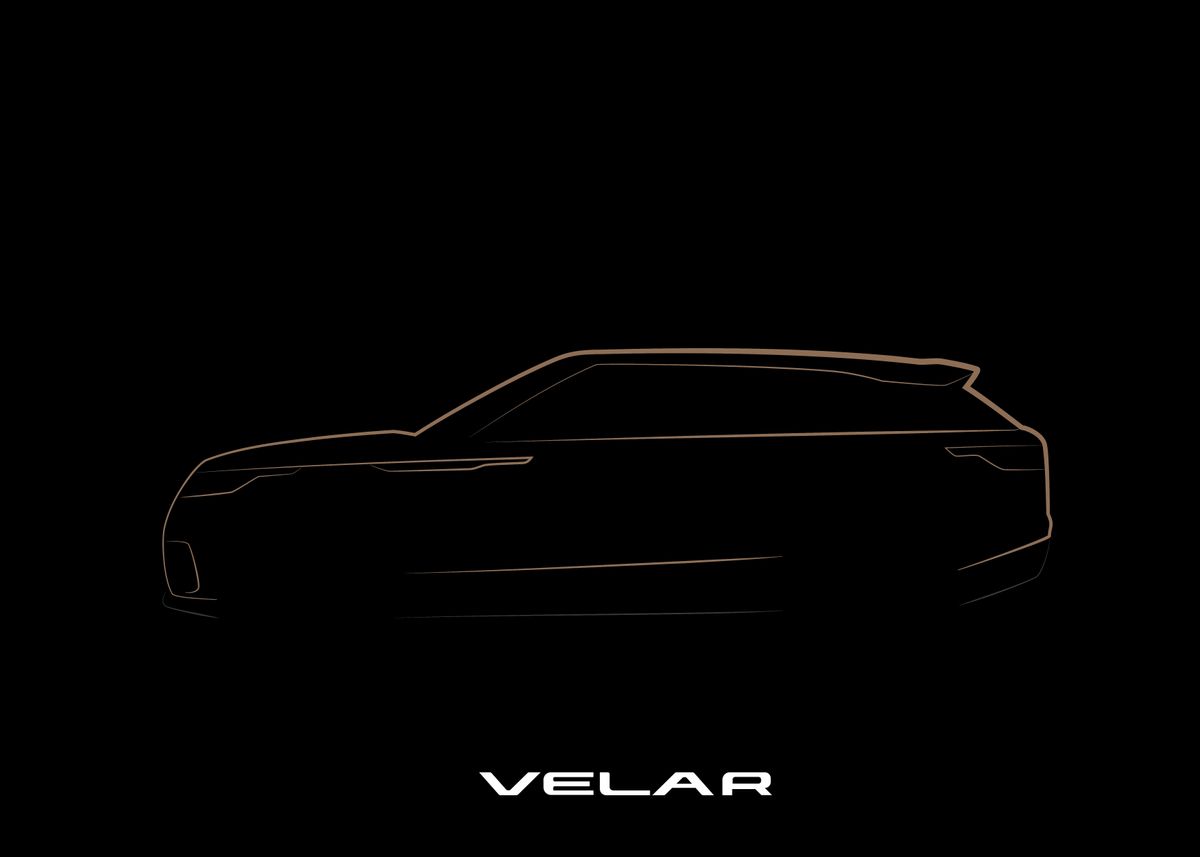 'Range Rover Velar' Poster by Kenan Geraud | Displate