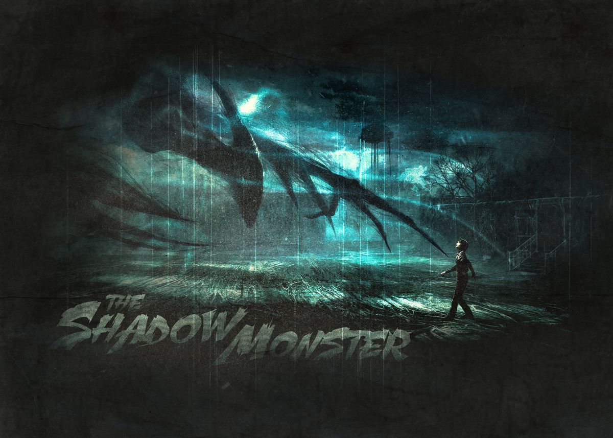 'The Shadow Monster' Poster by Stranger Things Series | Displate