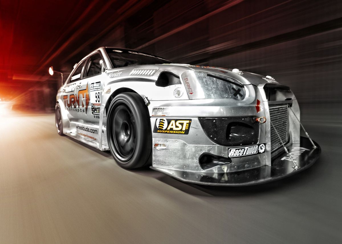 'race car' Poster by Marcel Lee | Displate