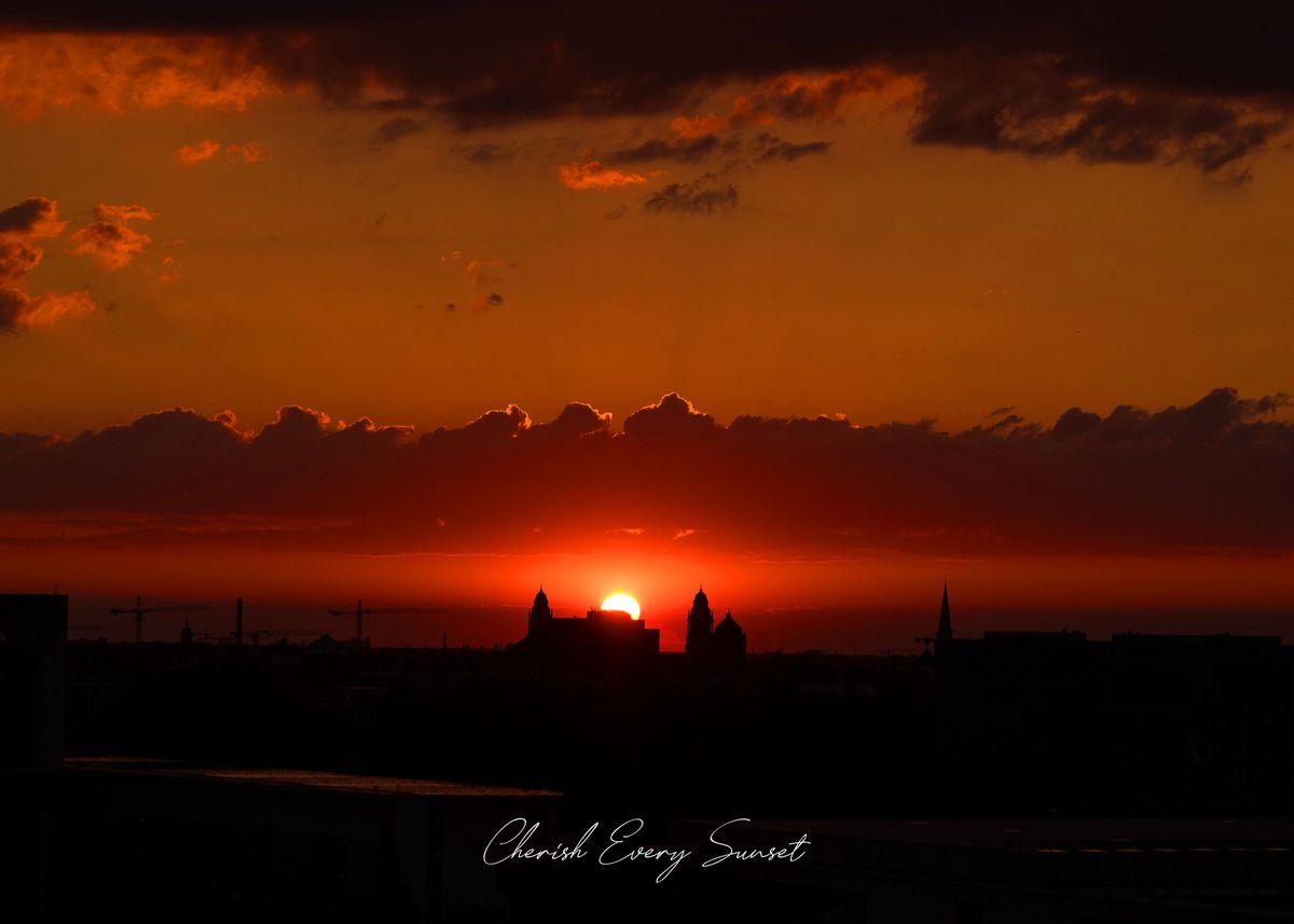 'Beautiful Sunset ' Poster, picture, metal print, paint by Travel ...