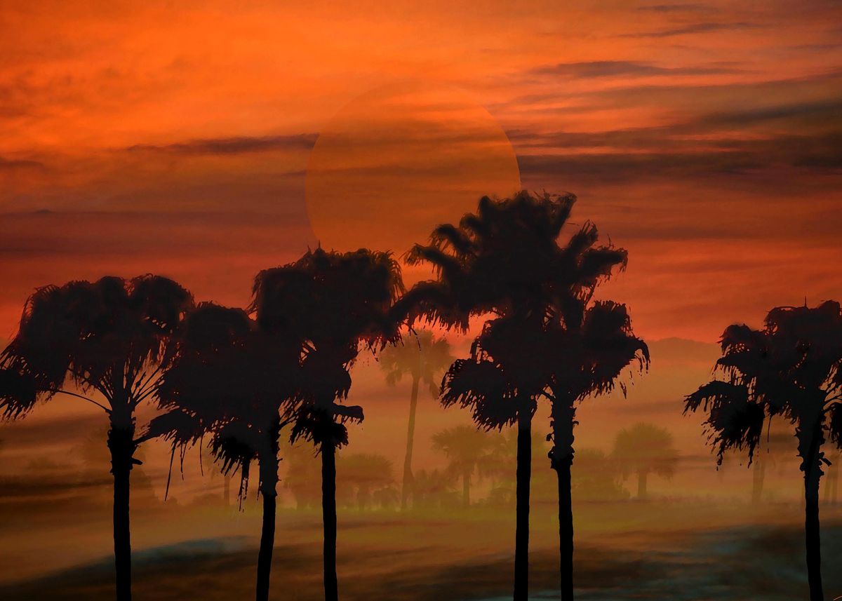 'Heatwave' Poster by David Thompson | Displate