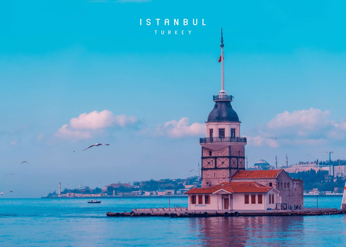 'Istanbul ' Poster by Famous City | Displate