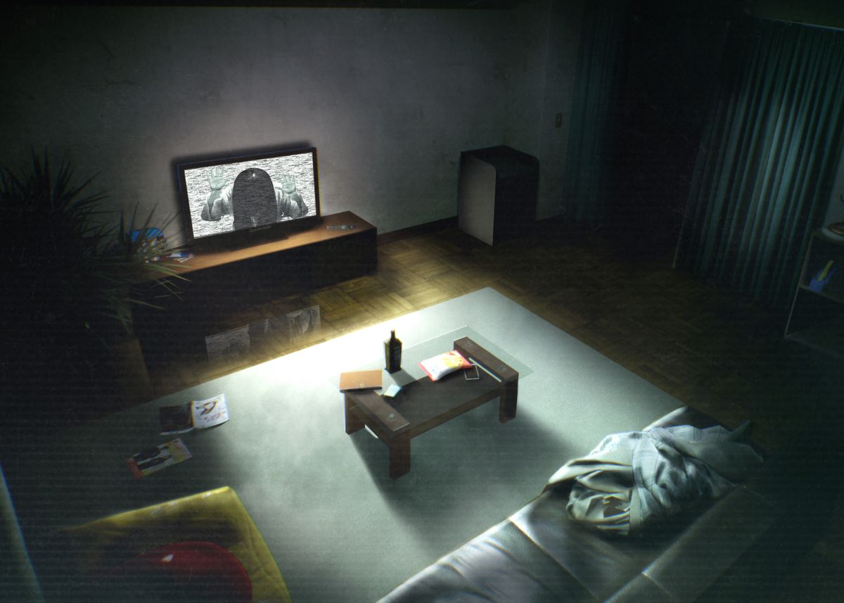 'Room' Poster, picture, metal print, paint by Ghostwire Tokyo | Displate