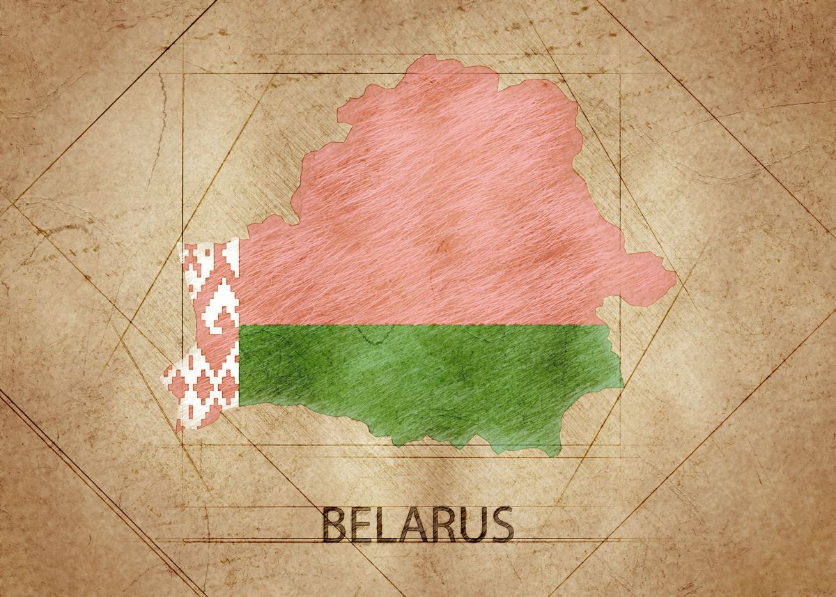 'Belarus' Poster by Luvy | Displate