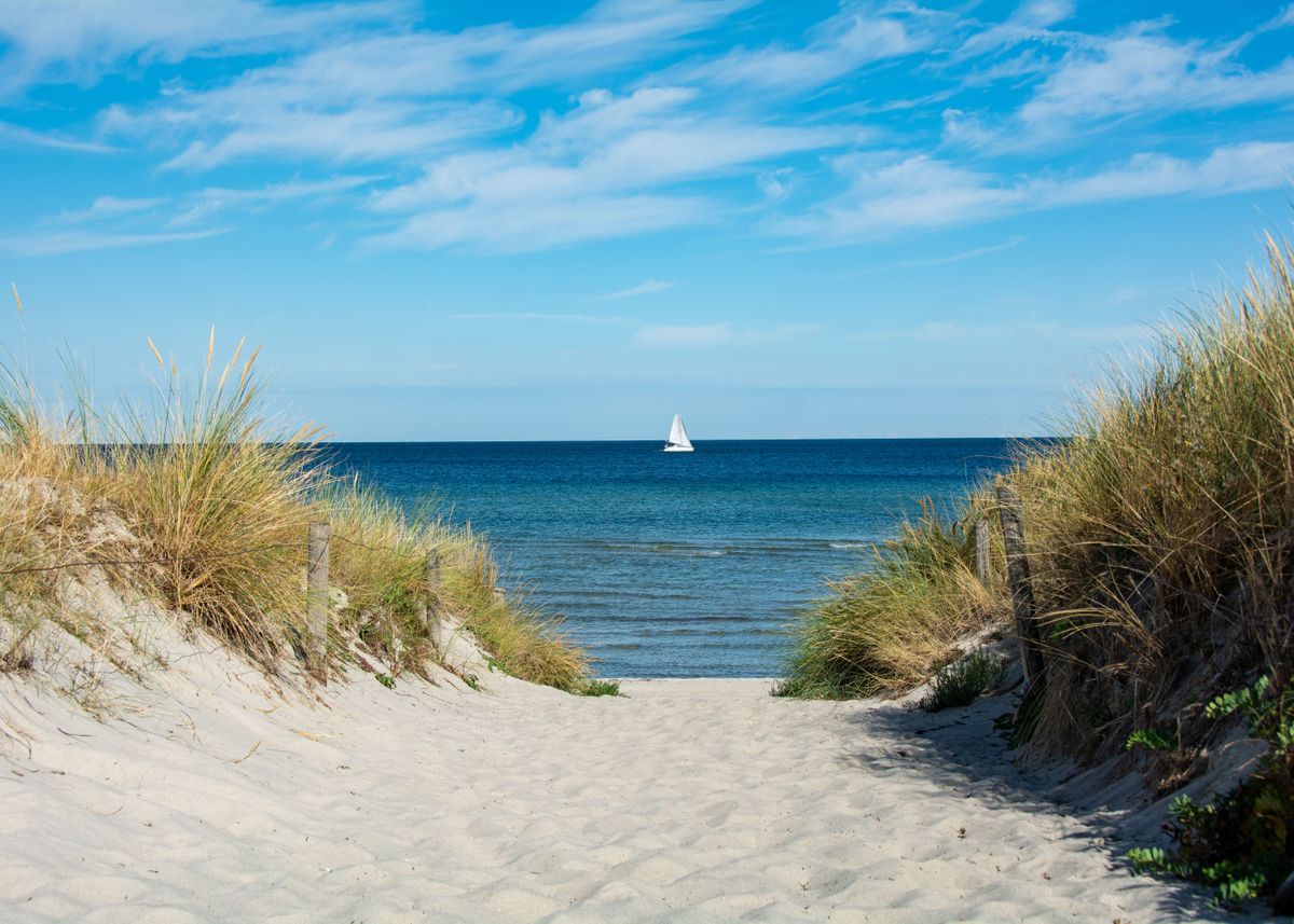 'Sea View' Poster by Claudia Evans | Displate