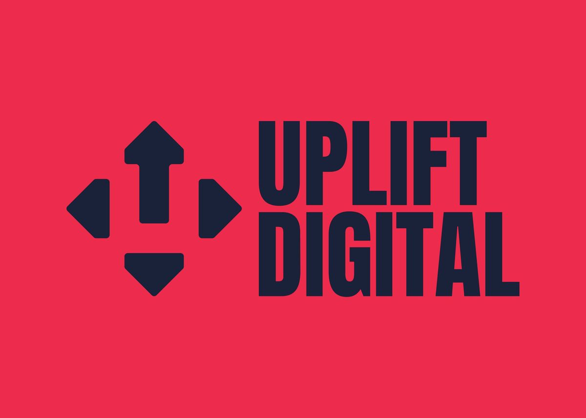 'Uplift Digital' Poster, picture, metal print, paint by Mike T | Displate
