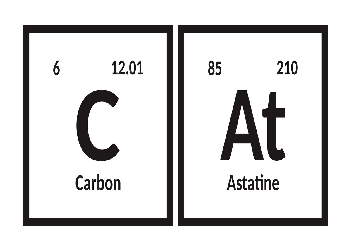 'Cat Elements' Poster by Maozva | Displate