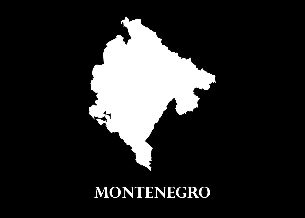 'Montenegro ' Poster, picture, metal print, paint by The Diamond | Displate