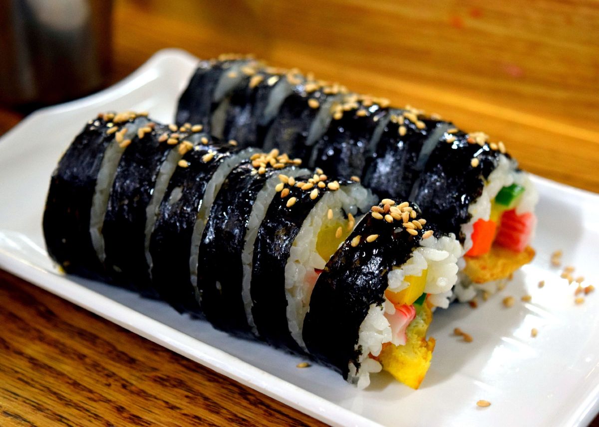 'Gimbap' Poster, picture, metal print, paint by Girl Travel Factor ...