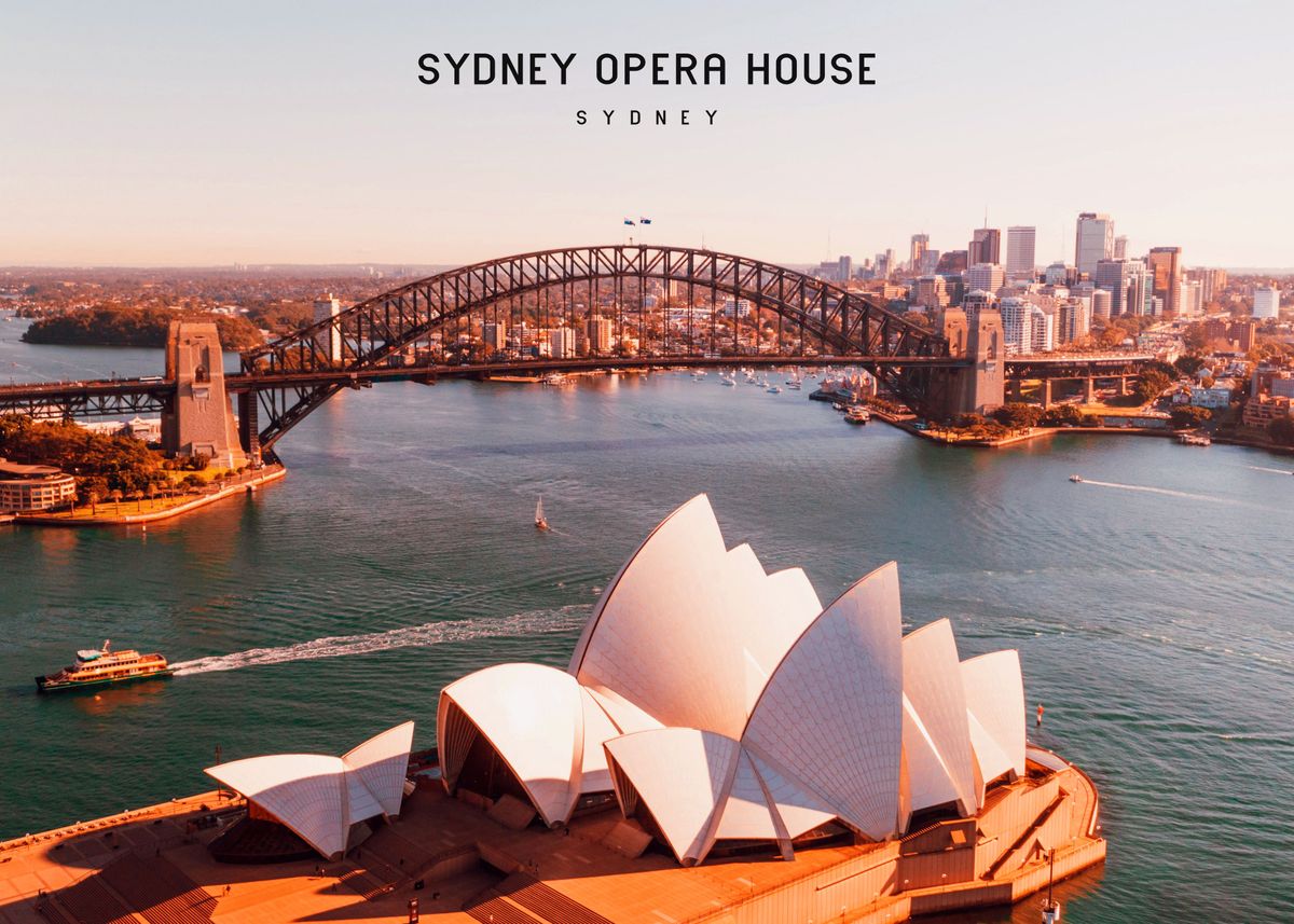 'Sydney Opera House ' Poster by Explore Universe | Displate