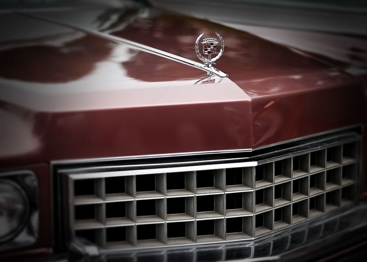 'Cadillac Classic Car' Poster by М Dam | Displate