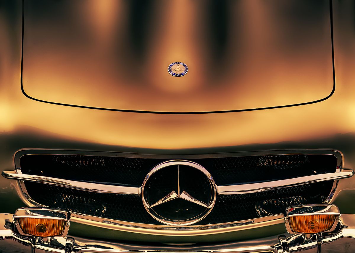 'Mercedes Benz ' Poster by М Dam | Displate