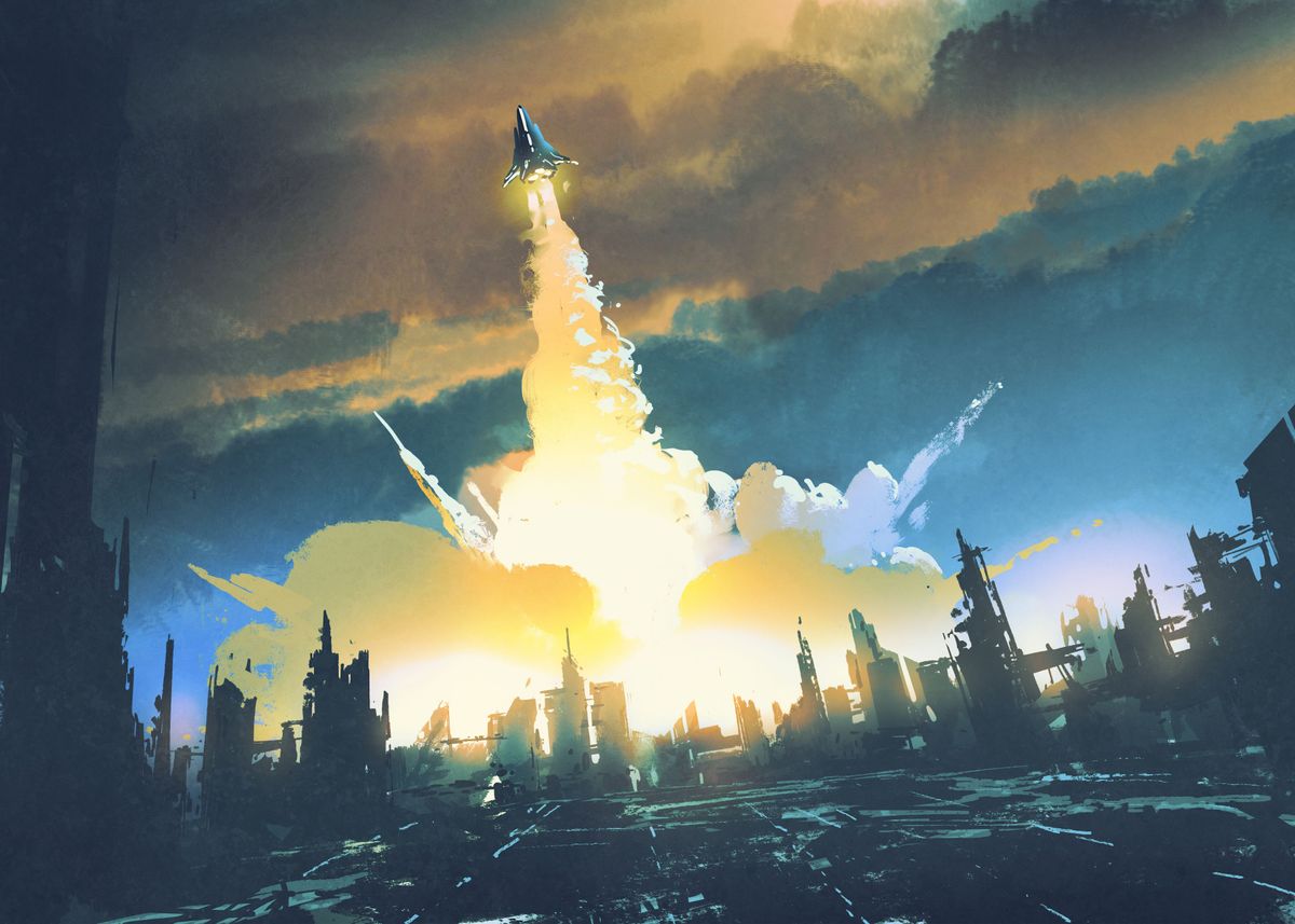 'BEYOND' Poster by dwopp | Displate