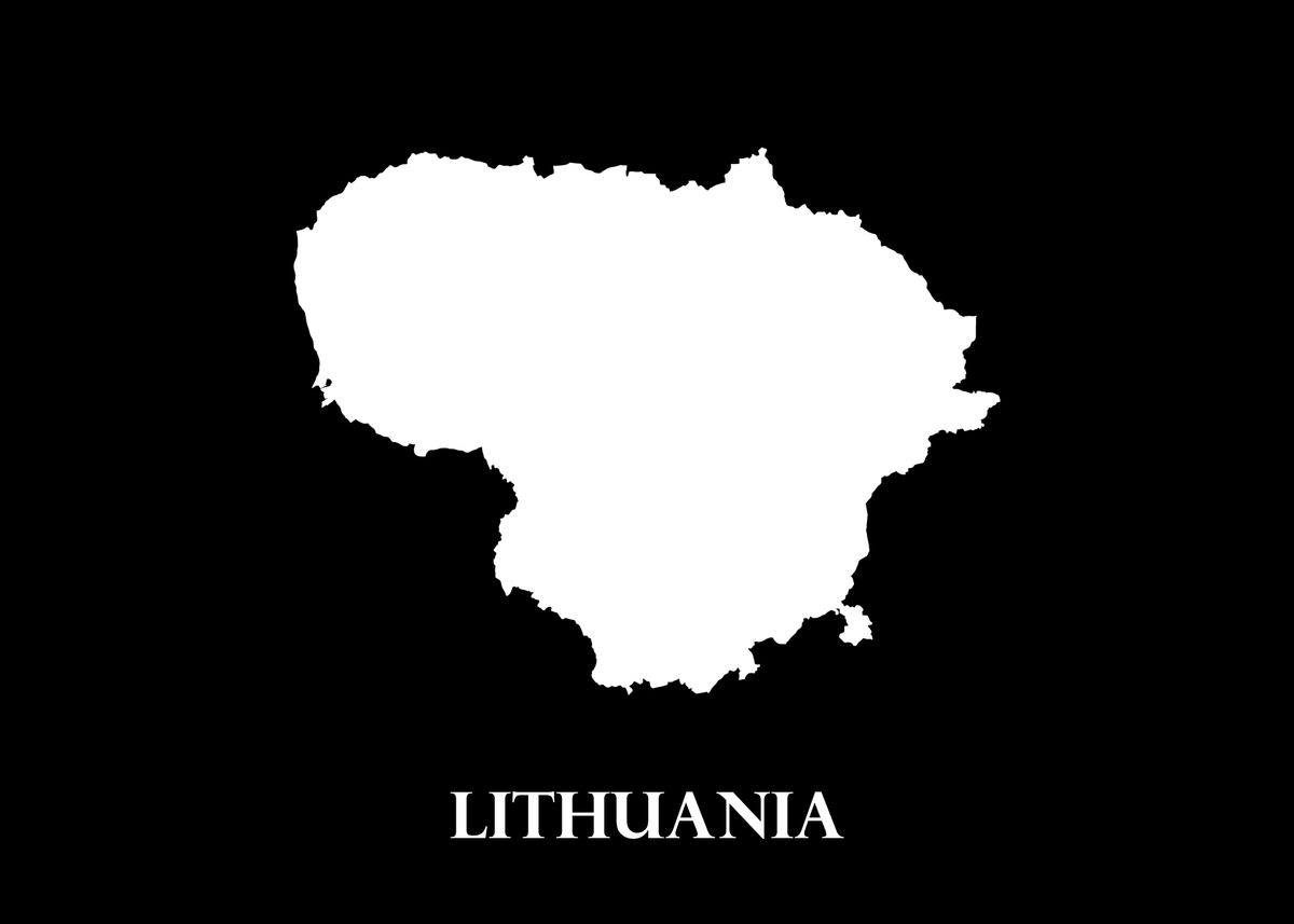 'Lithuania ' Poster by The Diamond | Displate