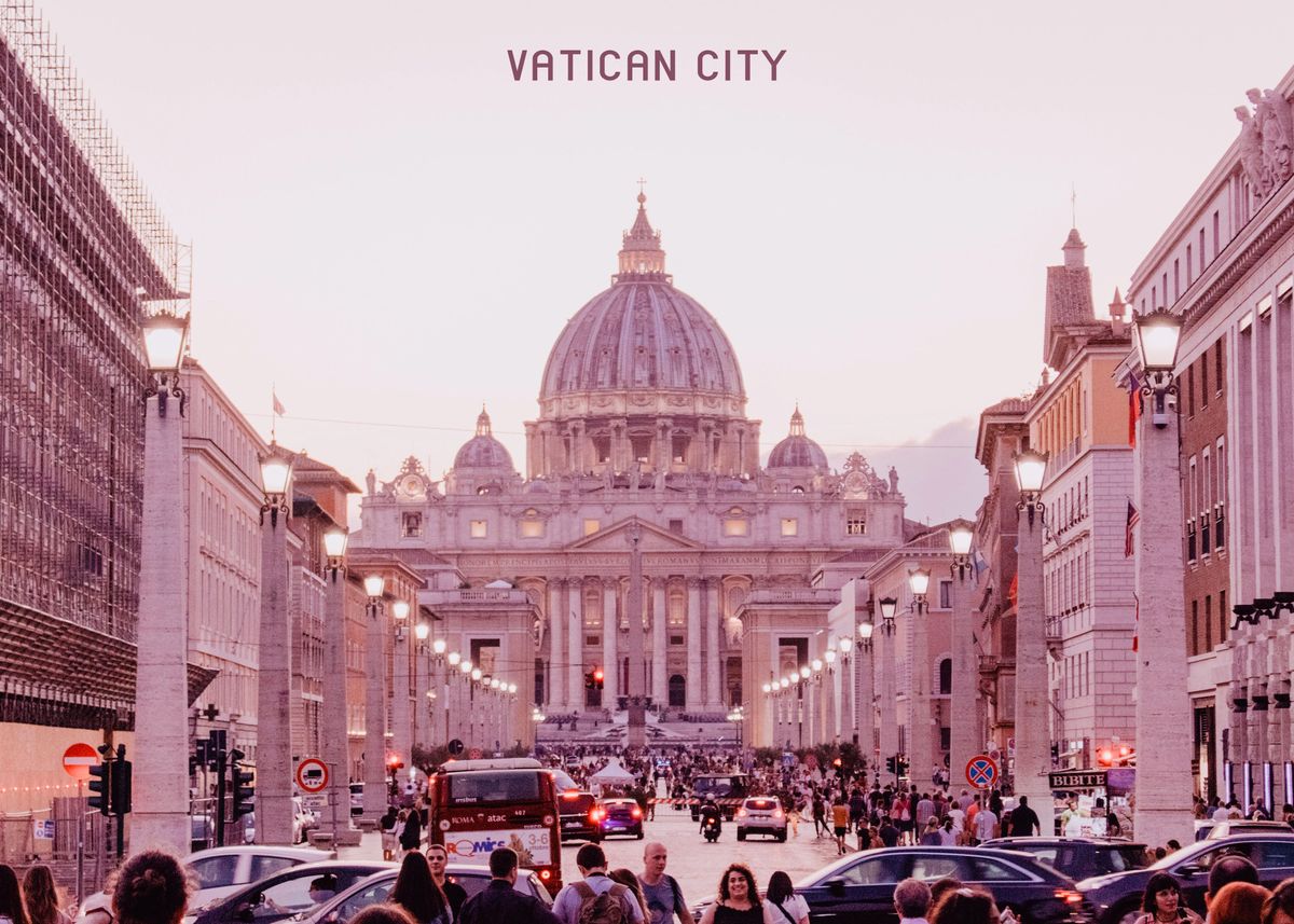 'Vatican ' Poster by Travel Addict | Displate