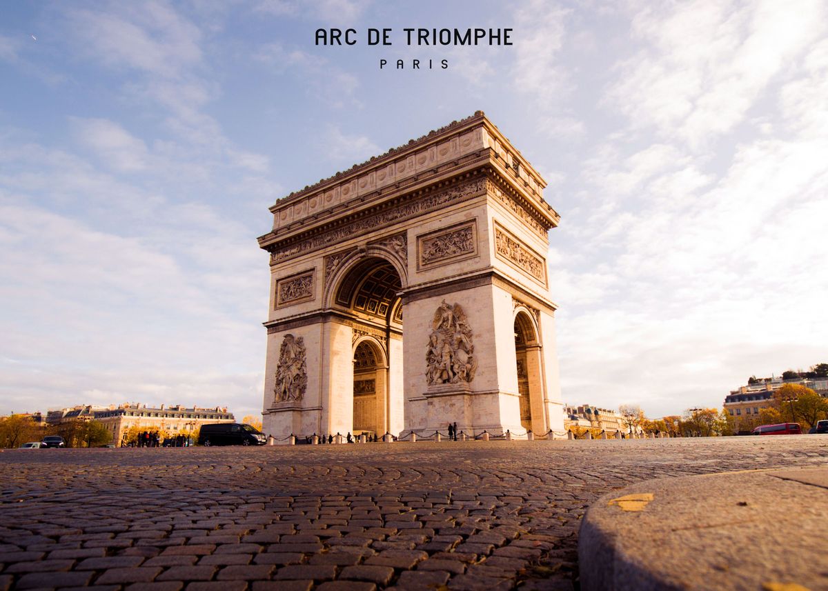 'Arc de Triomphe ' Poster, picture, metal print, paint by Famous City ...