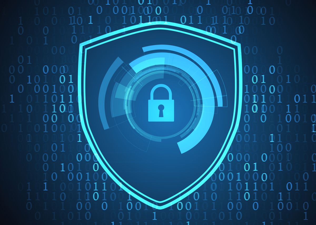 'security technology' Poster, picture, metal print, paint by Vs 1489 ...