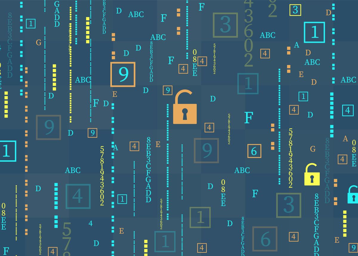 'security technology' Poster by Vs 1489 | Displate