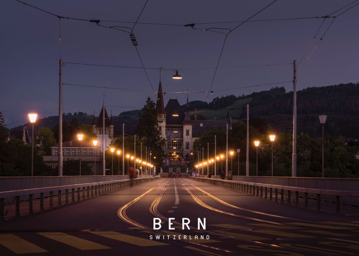 'Bern ' Poster by Travel Addict | Displate