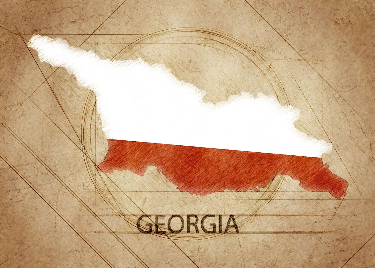 'Georgia' Poster by Luvy | Displate