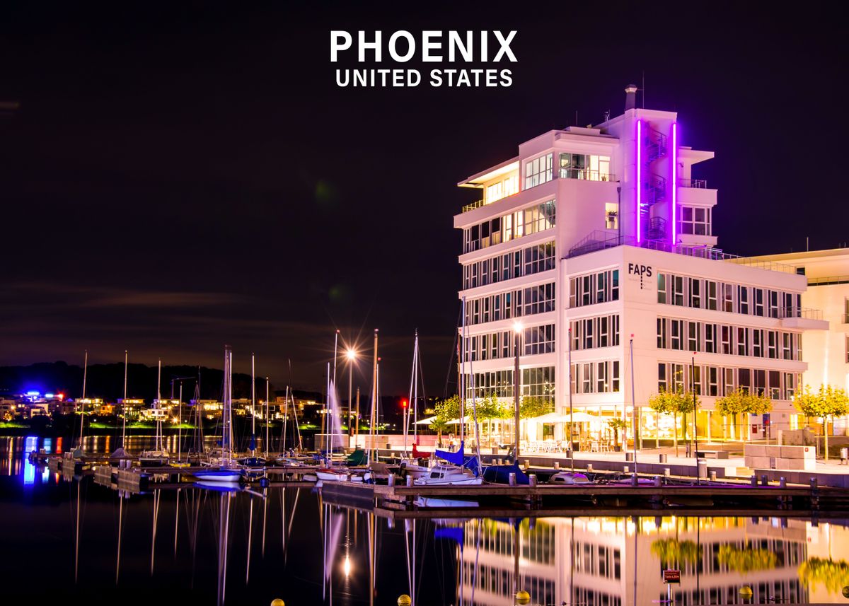 'Phoenix' Poster, picture, metal print, paint by Art Creative | Displate