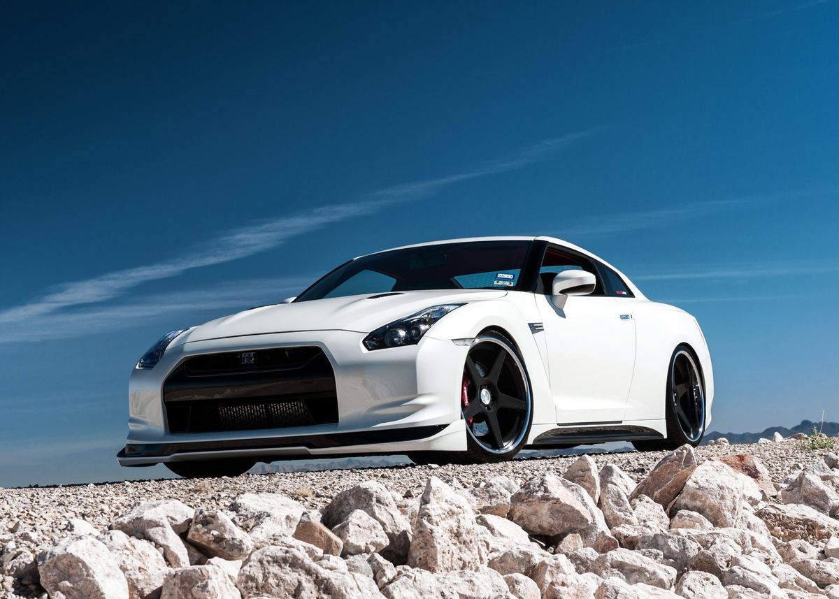 'Nissan GTR ' Poster, picture, metal print, paint by Wolf Einstein ...