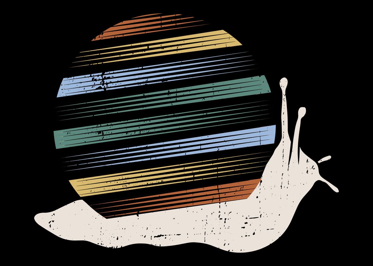 'Snail Shell Biology Snail' Poster by professionaldesigns | Displate