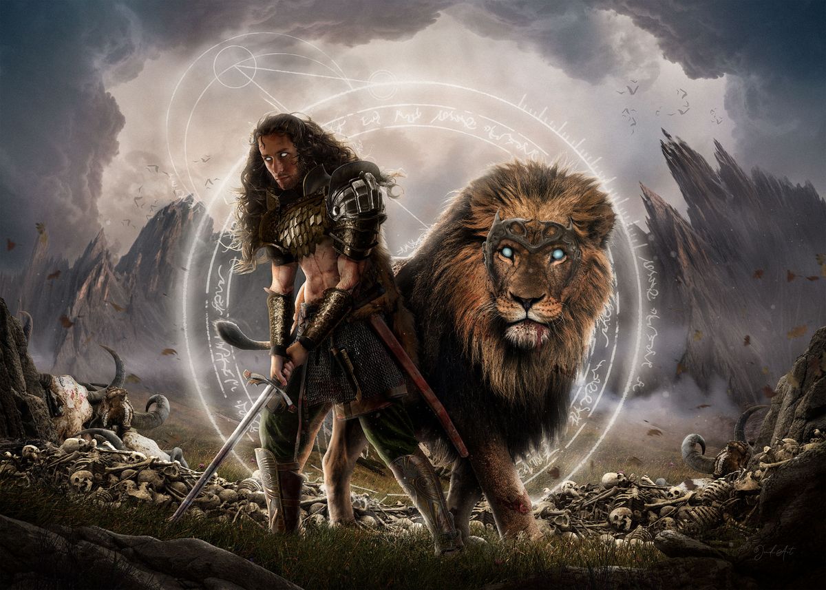 'Death Valley' Poster, picture, metal print, paint by Jendi | Displate