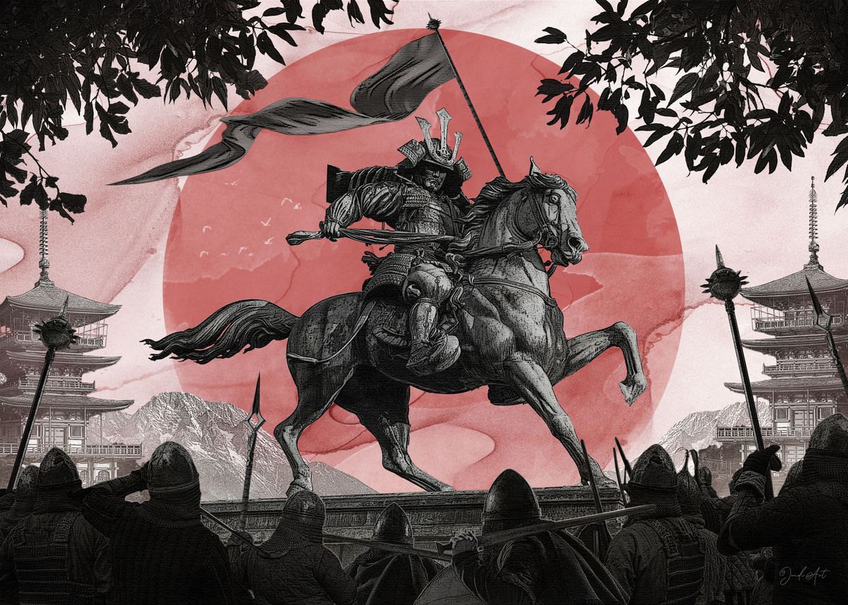 'Rising Sun' Poster by Jendi | Displate