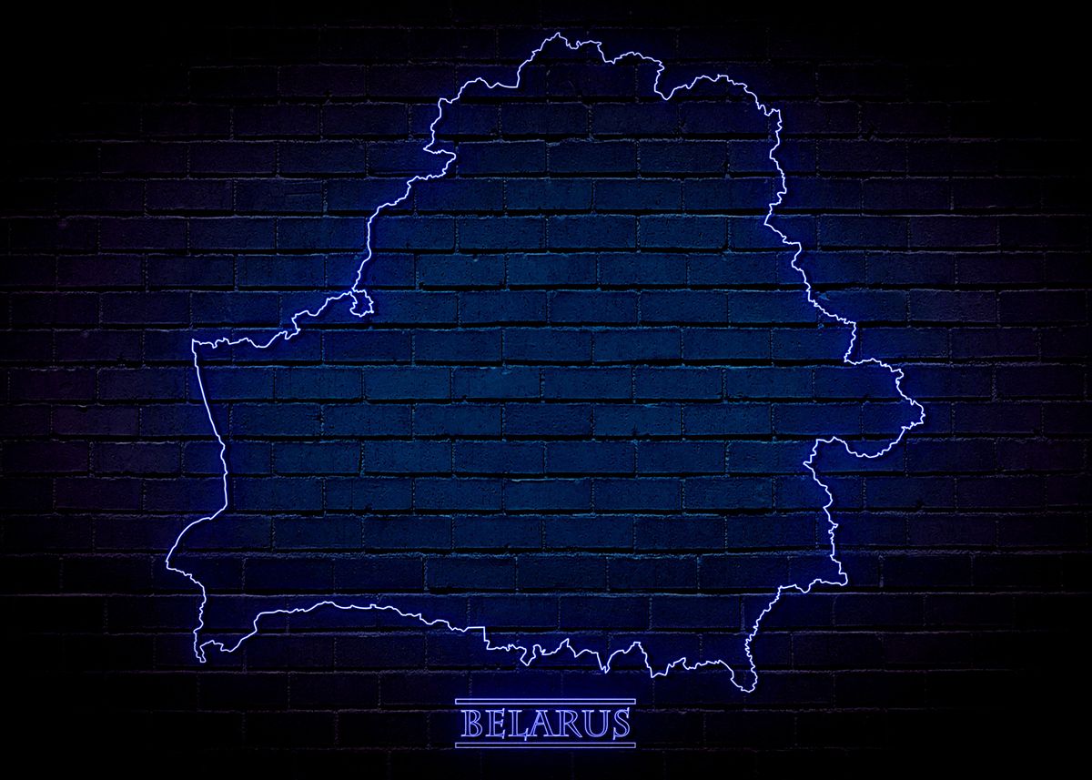 'Belarus' Poster, picture, metal print, paint by Moon Soul | Displate