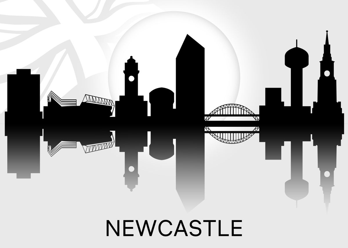 'Newcastle' Poster by Farwell Florentino | Displate