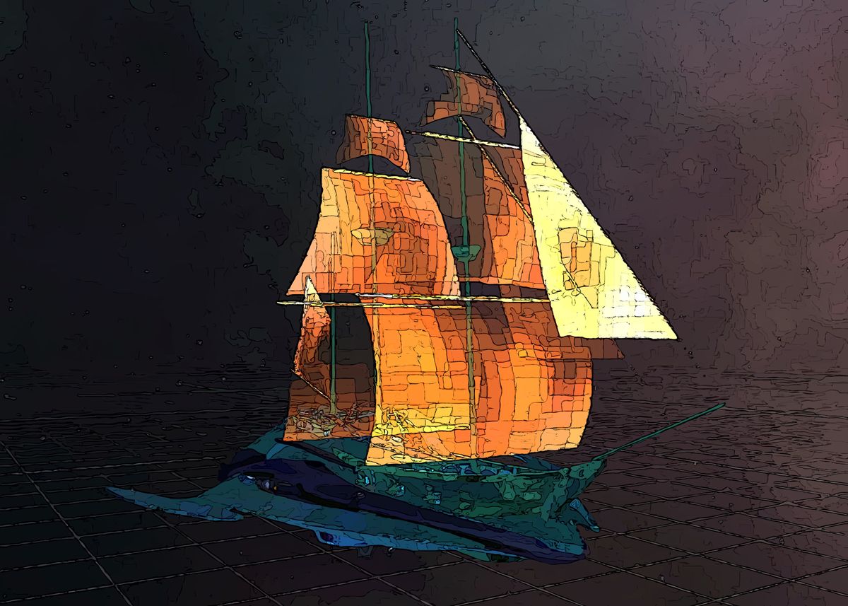 'The San KD Bradly' Poster, picture, metal print, paint by matthew ...