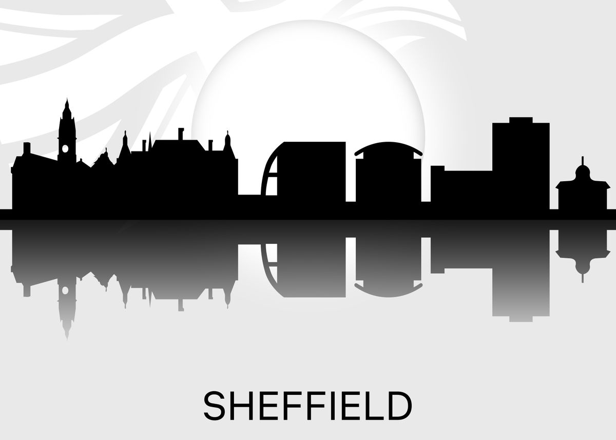 'Sheffield' Poster, picture, metal print, paint by Farwell Florentino ...
