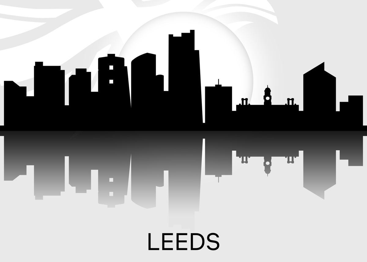 'Leeds' Poster, picture, metal print, paint by Farwell Florentino ...
