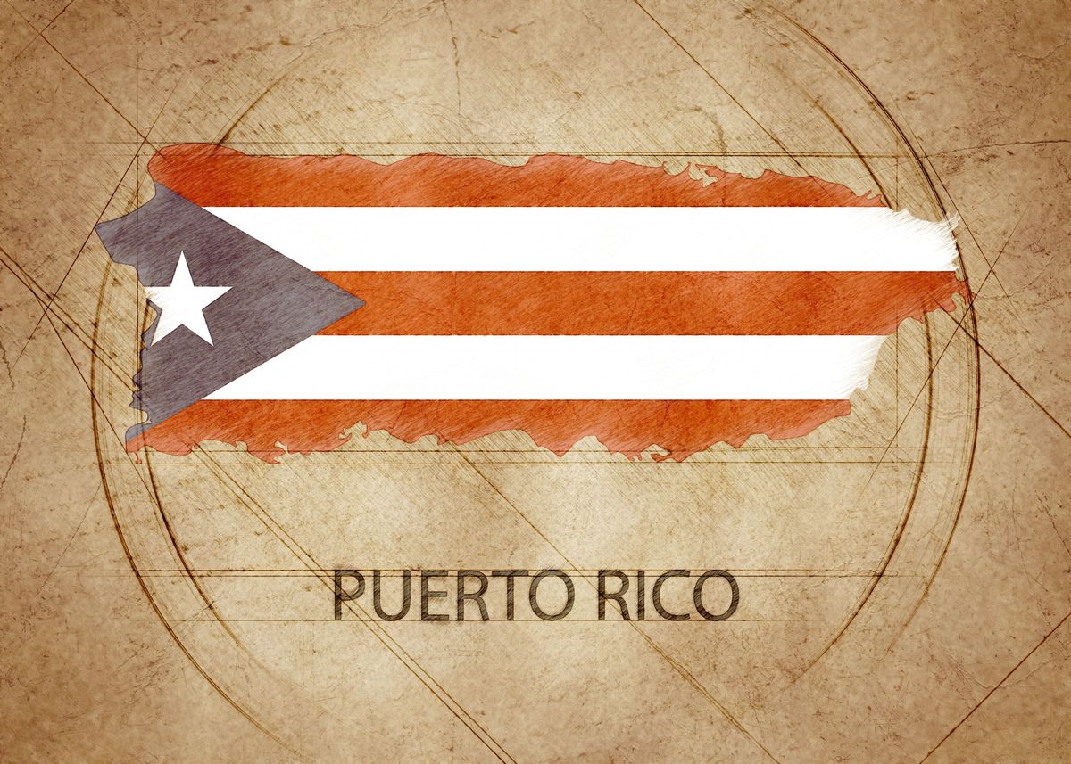'Puerto Rico' Poster by Luvy | Displate