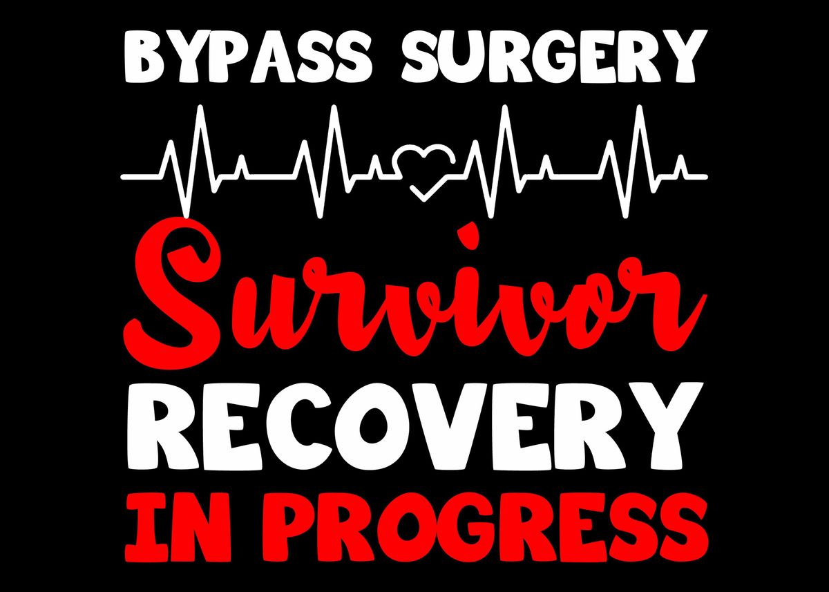 'Bypass Surgery Survivor Re' Poster, picture, metal print, paint by ...