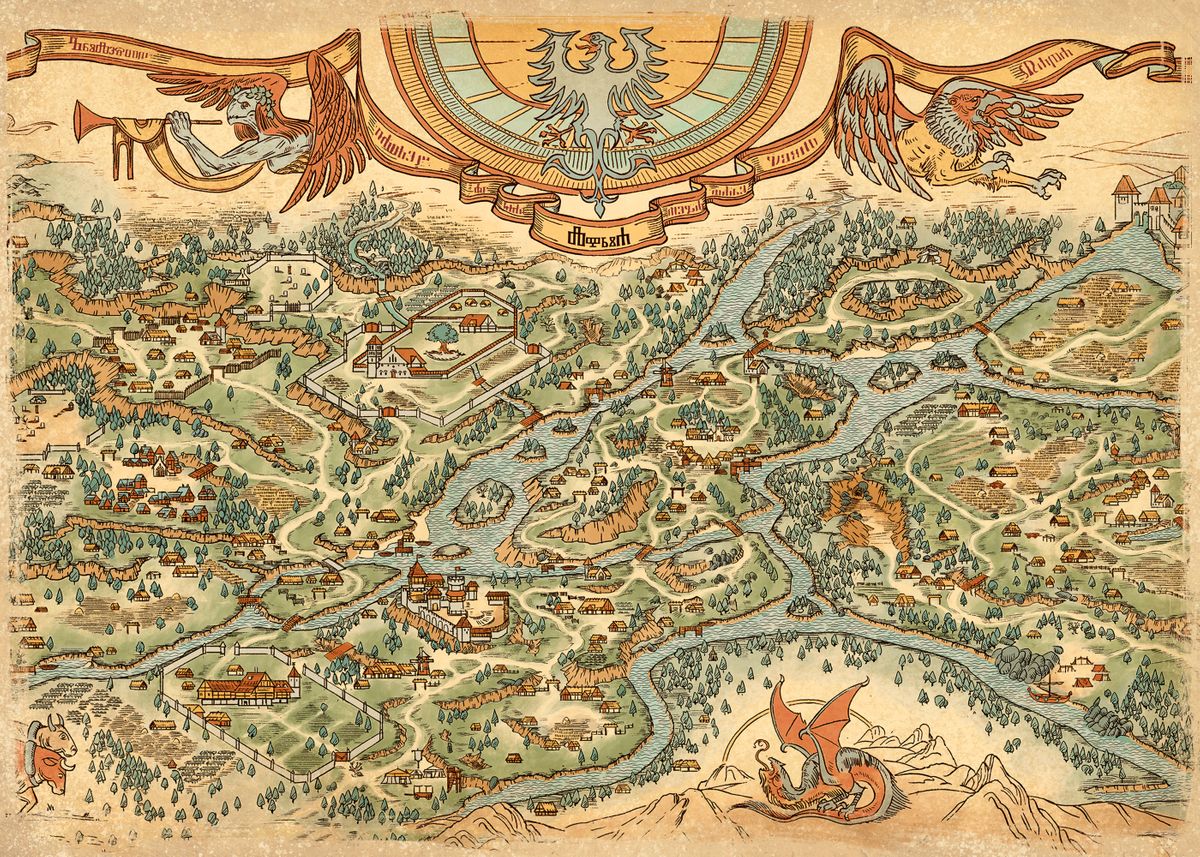 'Lyria' Poster, picture, metal print, paint by Witcher 3 | Displate