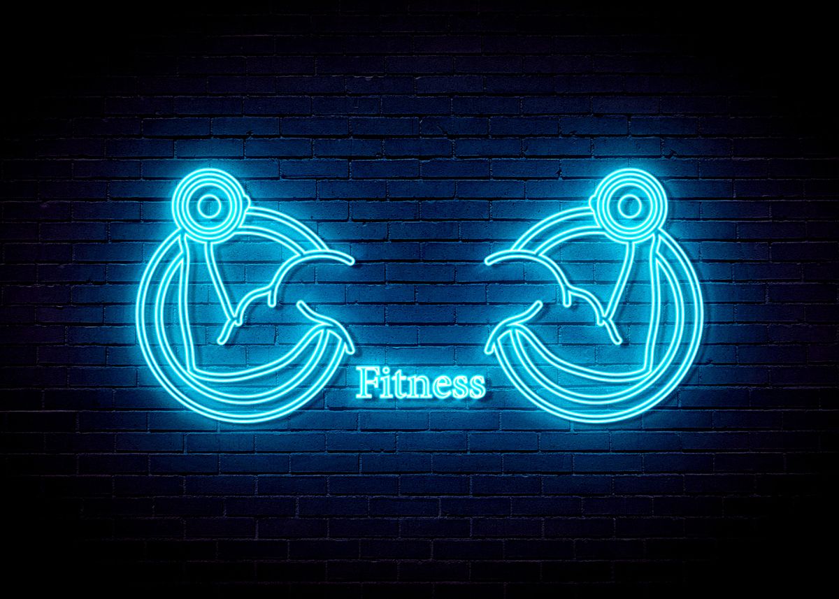 'Fitness body' Poster by ad yosef | Displate