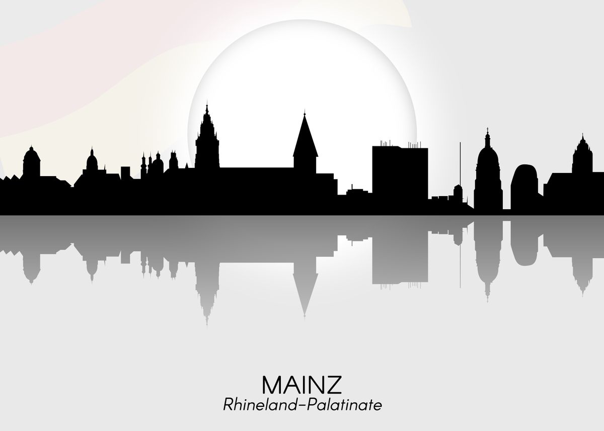 'Mainz' Poster, picture, metal print, paint by Farwell Florentino ...