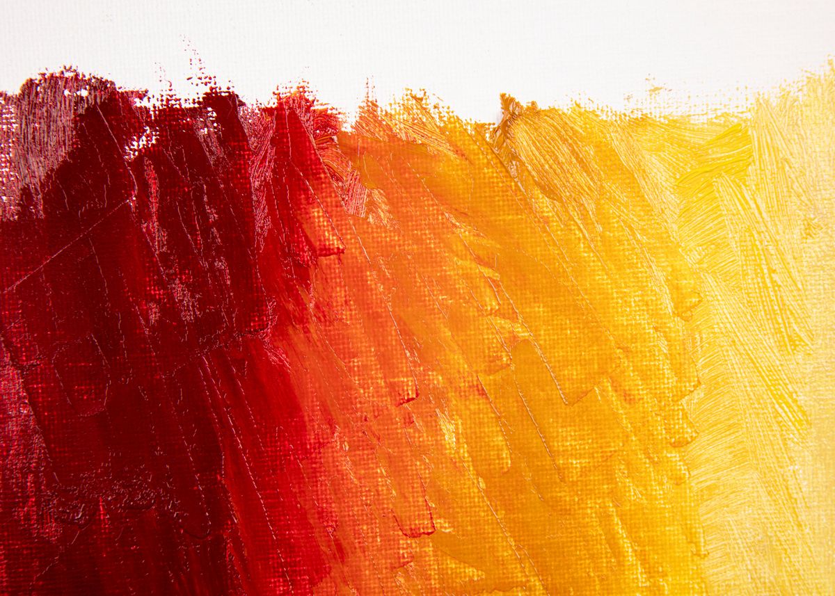 'Flat lay acrylic paint' Poster by wan studio 50 | Displate