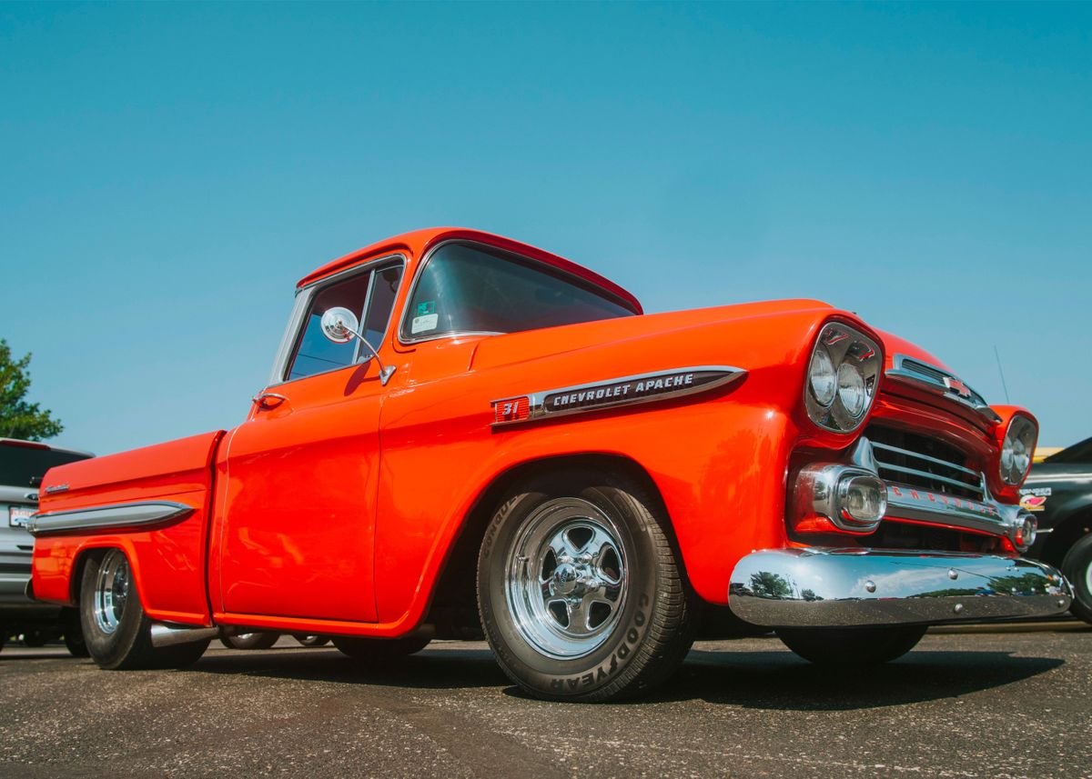 'Classic American Truck' Poster, picture, metal print, paint by Aiden ...