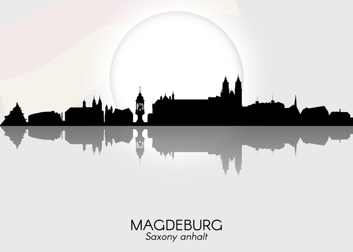 'Magdeburg' Poster, picture, metal print, paint by Farwell Florentino ...